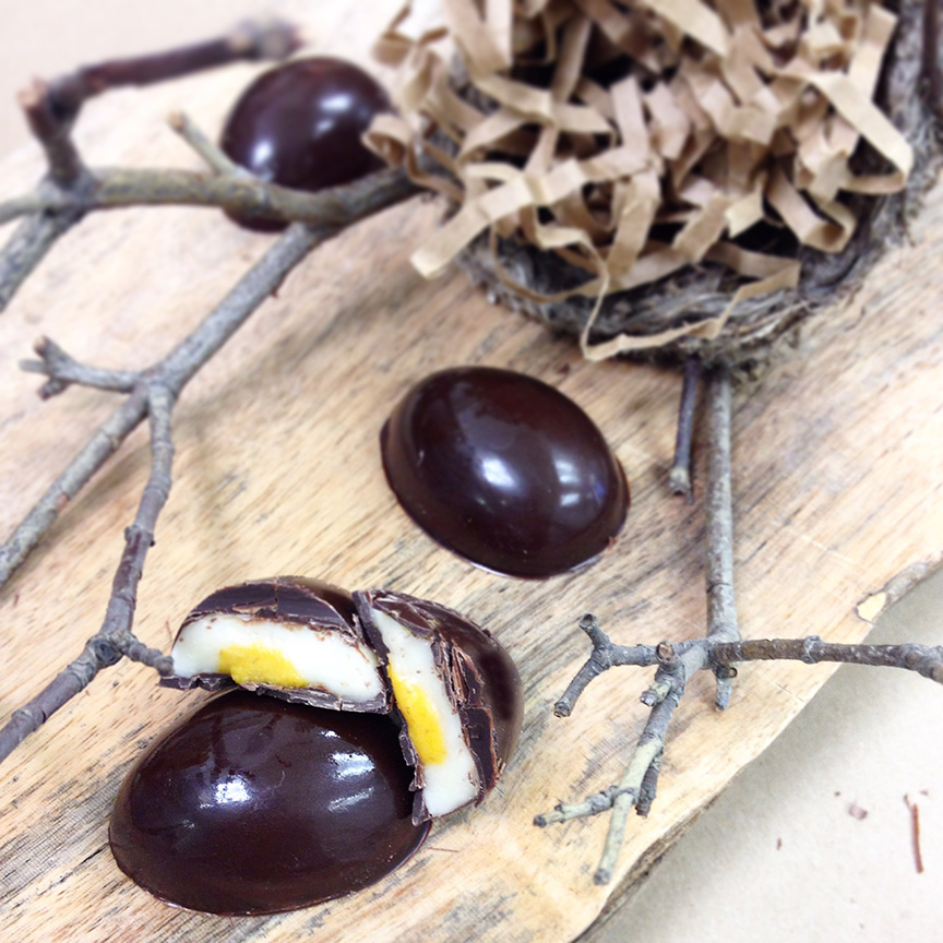Maple Filled Eggs - Tavernier Chocolates