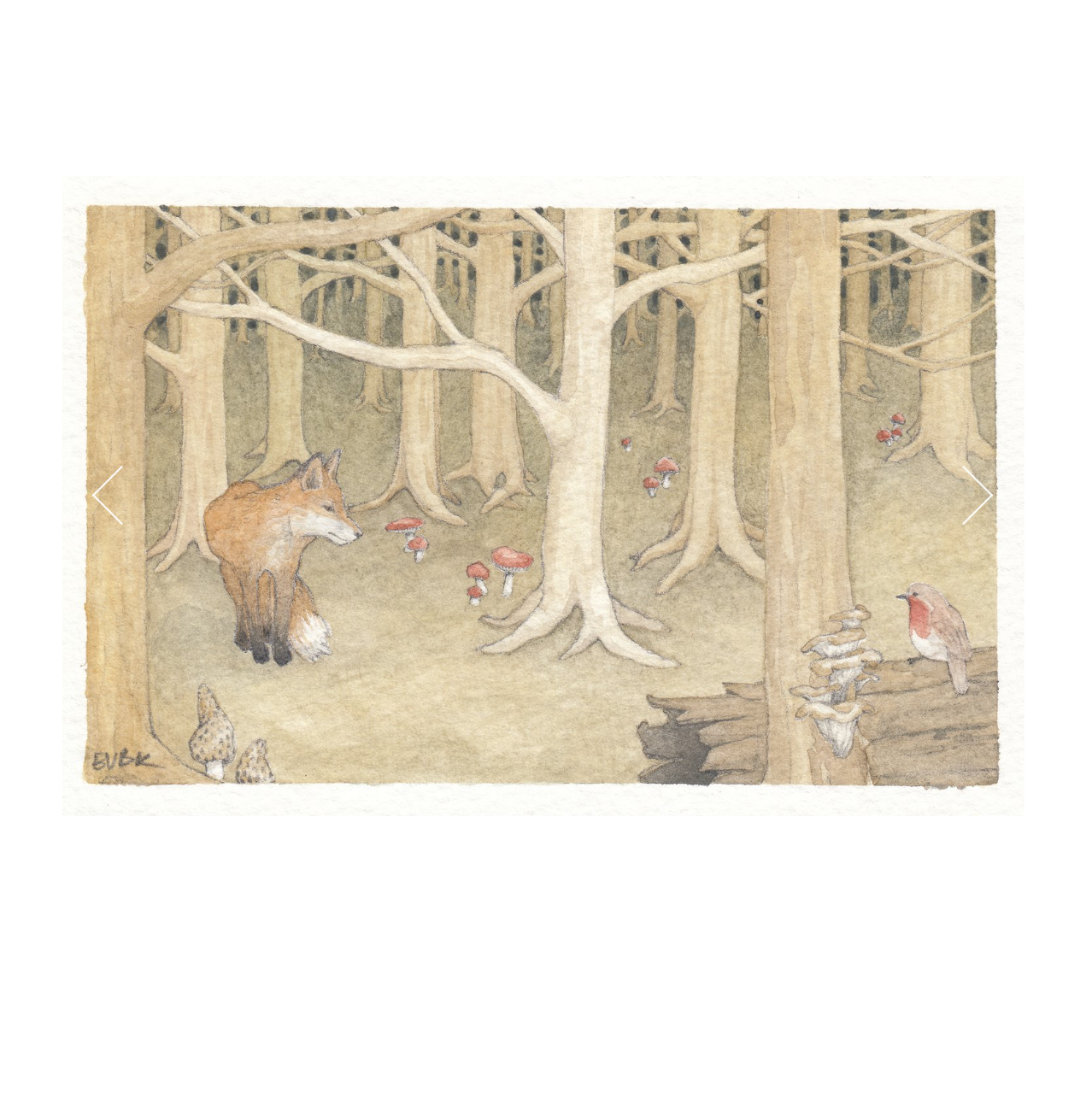 Woodland Greeting Cards by EVBK - Tavernier Chocolates