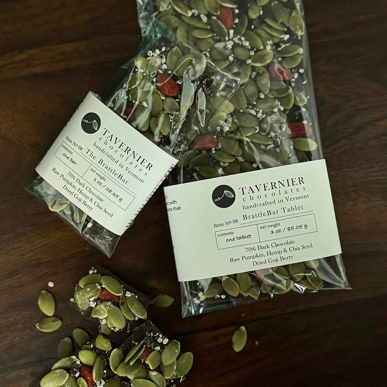 BrattleBar Bar & Tablet - Tavernier Chocolates