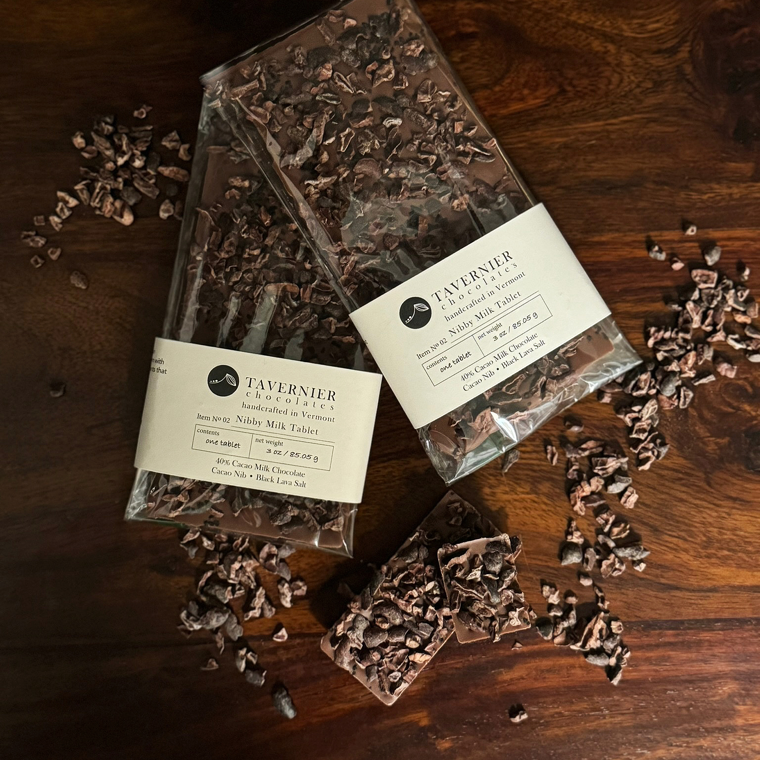 Nibby Milk Bar & Tablet - Tavernier Chocolates
